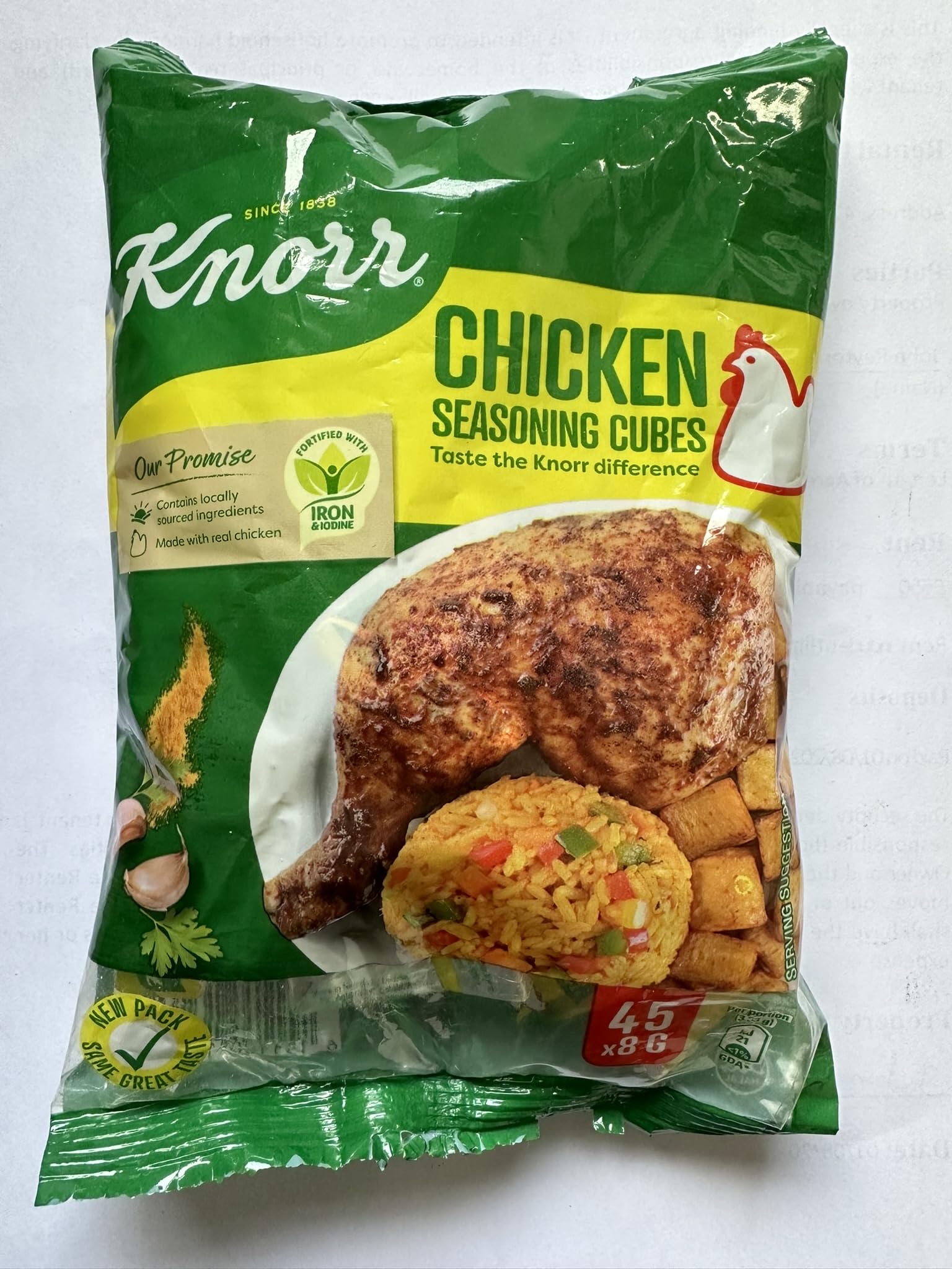 Knorr Chicken Cube – Noveris